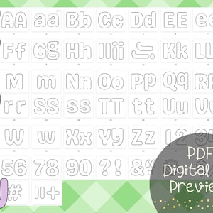 Big Bulletin Board Letters | 6 Inch Printable Letters | Classroom ...