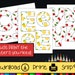 Printable Cherry and Lemon Bulletin Board Letters for School Classroom ...