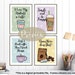 Coffee Poster Prints for Teachers | Printable Classroom Poster Set ...