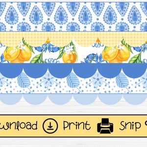 Borders for Classroom Bulletin Board | Printable Border Strips ...