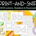 Printable Bulletin Board Letter Set for Teachers DIY Homemade - Etsy
