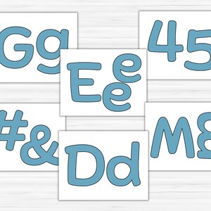 Printable Bulletin Board Border and Letter Set in Boho Hearts Pattern ...