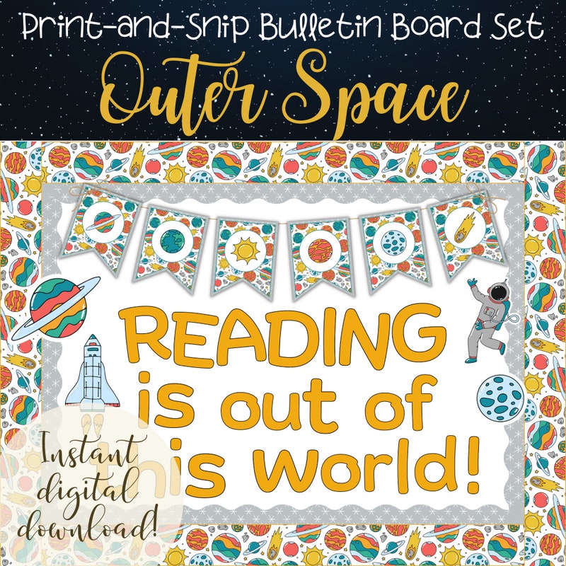 Space Bulletin Board - Etsy