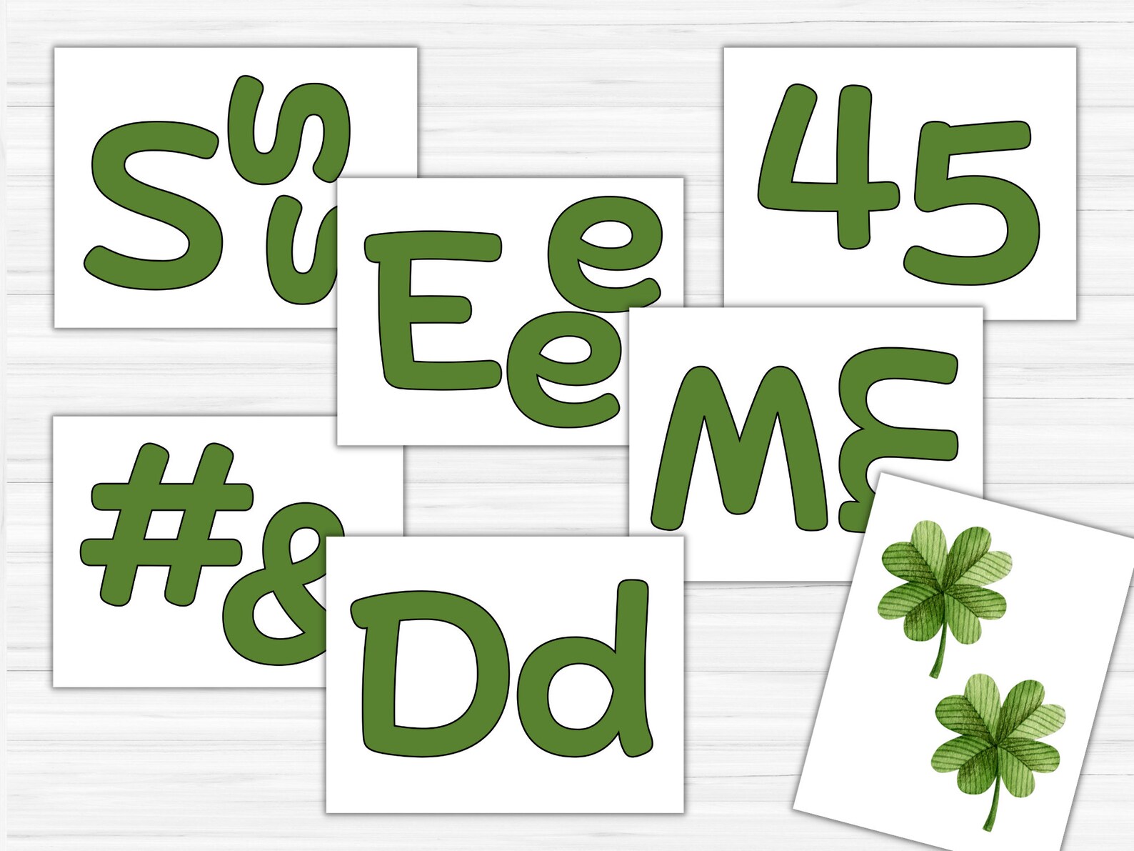 Printable St. Patrick's Day Bulletin Board Set for - Etsy