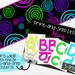Printable Neon Swirls Pattern Bulletin Board Border for Classroom ...