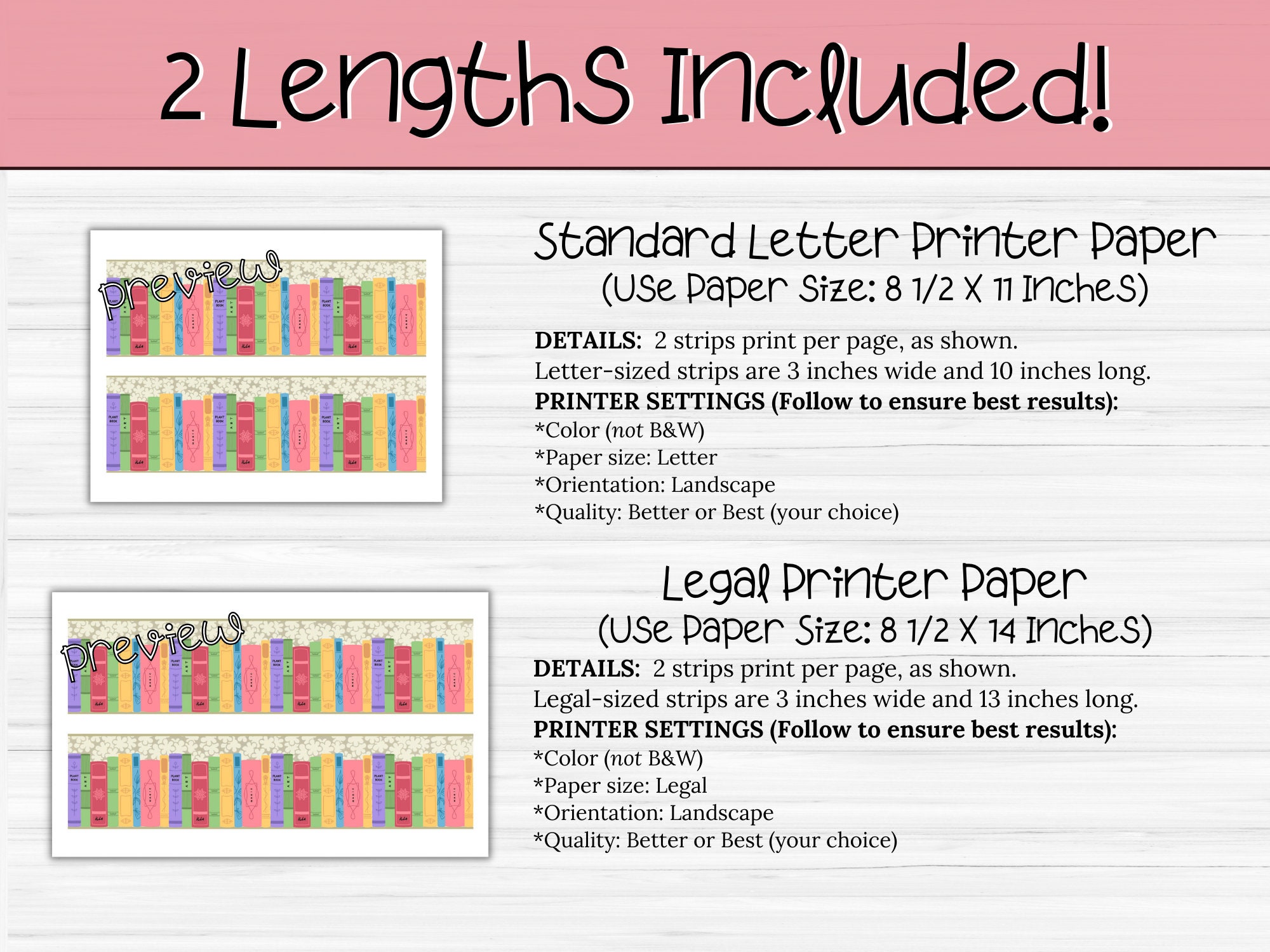 Book Lovers Bulletin Board Border Printable Trim for Teachers and ...