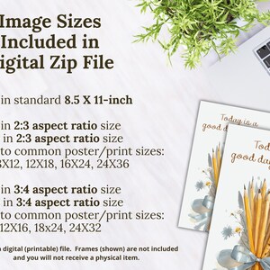 Writing Poster for Classroom, Cute Pencil Bouquet With Bow, Digital ...