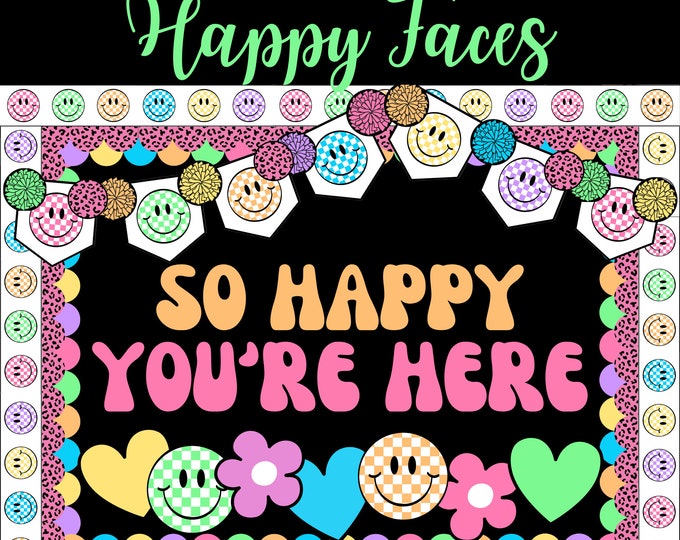 Smiley Face Art - Etsy