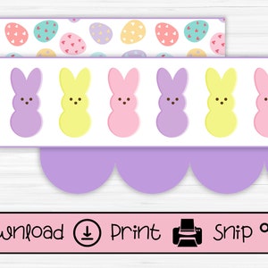 Easter Bulletin Board Borders | Easter Classroom Display | Printable ...