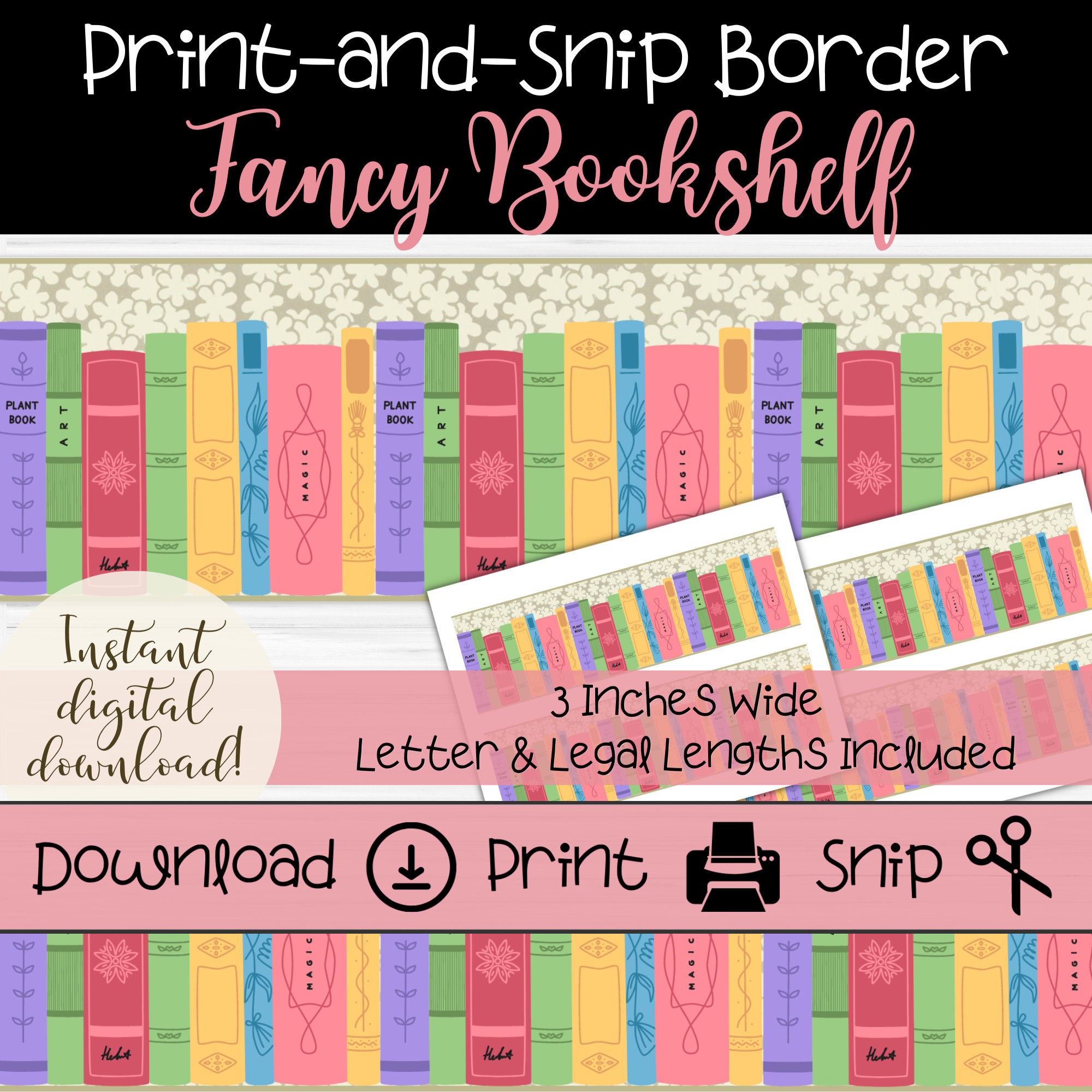 Teacher Clip Art Borders Books