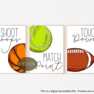 Kids Sports Prints | Printable Wall Art | Soccer Print | Football ...