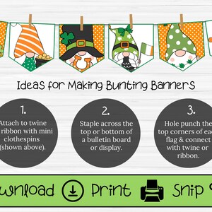 St. Patrick's Day Bulletin Board Set | Irish Gnomes Theme | Printable ...