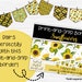 Yellow Sunflowers Bunting Banner Flags Bulletin Board Sunflower Theme ...