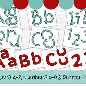 Candy Cane Christmas Bulletin Board Set: Printable Borders & Letters ...