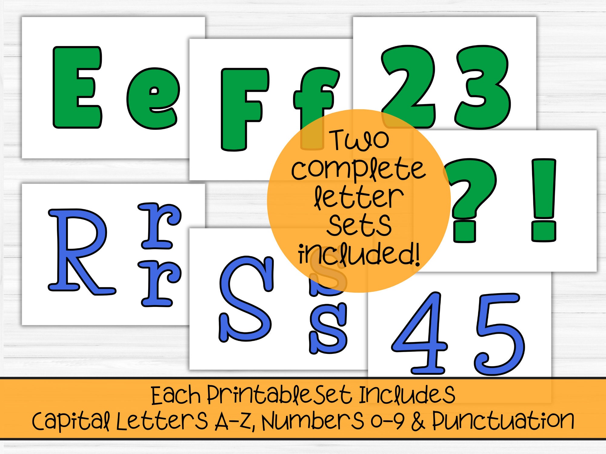 Rainbow Themed Bulletin Board Kit, Elementary Classroom, Printable Set ...