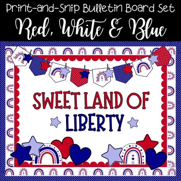 Usa Bulletin Board - Etsy