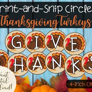 Thanksgiving Turkey Bulletin Board Circle Letters | Fall Classroom ...