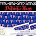 Printable Patriotic Bulletin Board Border and Trim for July 4th Party ...