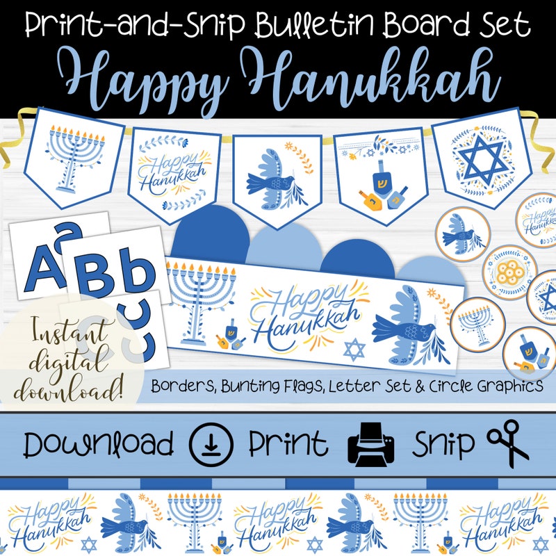 Hanukkah Decorations - Etsy