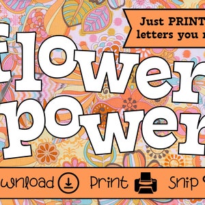 Retro Style Bulletin Board Letter Set | Printable Letters for Teachers ...