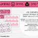 Valentine's Day Border Strips | Printable Bulletin Board Trim for ...