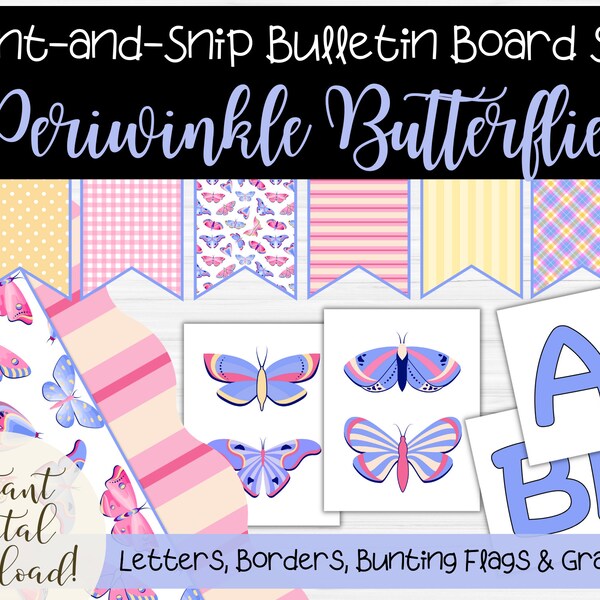 Butterfly Bulletin Board - Etsy