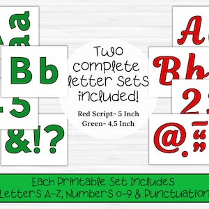 Christmas Bulletin Board Kit | Printable Classroom Bulletin Board Set ...