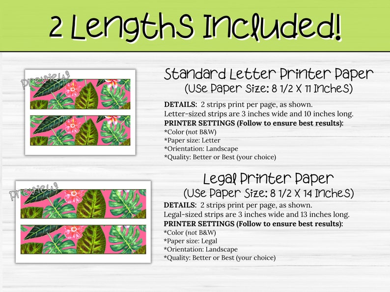 Tropical Plants Bulletin Board Border: Hawaiian Classroom Decor ...