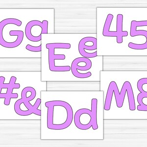 Whimsical Floral Print and Cut Bulletin Board Letters and Border Set ...