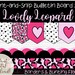 Hot Pink Leopard Print Bulletin Board Bunting & Borders (digital ...