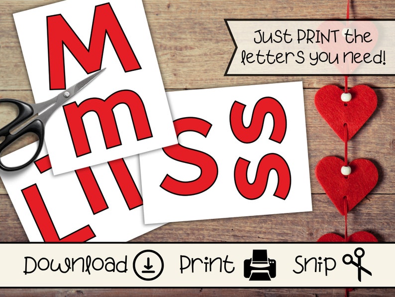 Candy Apple Red Bulletin Board Letters, Signs & Display Boards ...