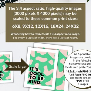 Printable Classroom Posters With Retro Aesthetic, Minimalist Block Font ...