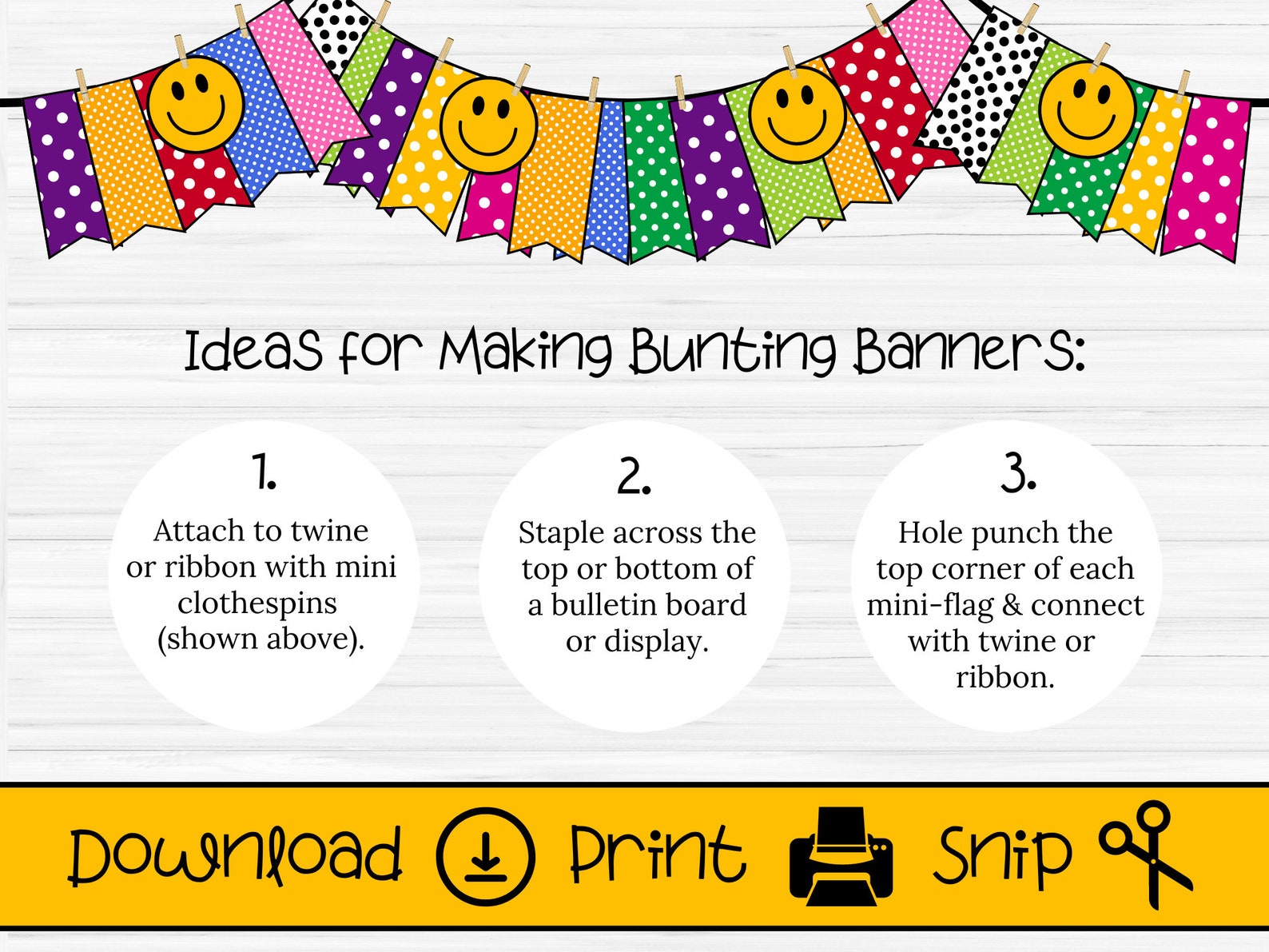 Back to School Bulletin Board Kit | Yellow Happy Face Theme | School ...