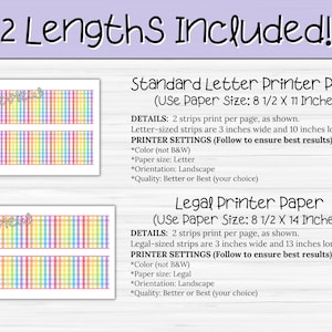 Bulletin Board Border in Pastel Rainbow Gingham, Printable Trim for ...