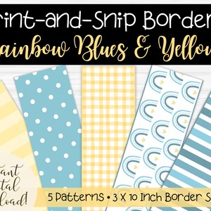 Boho Rainbow Bulletin Board Border Strips: Spring Classroom Decor ...