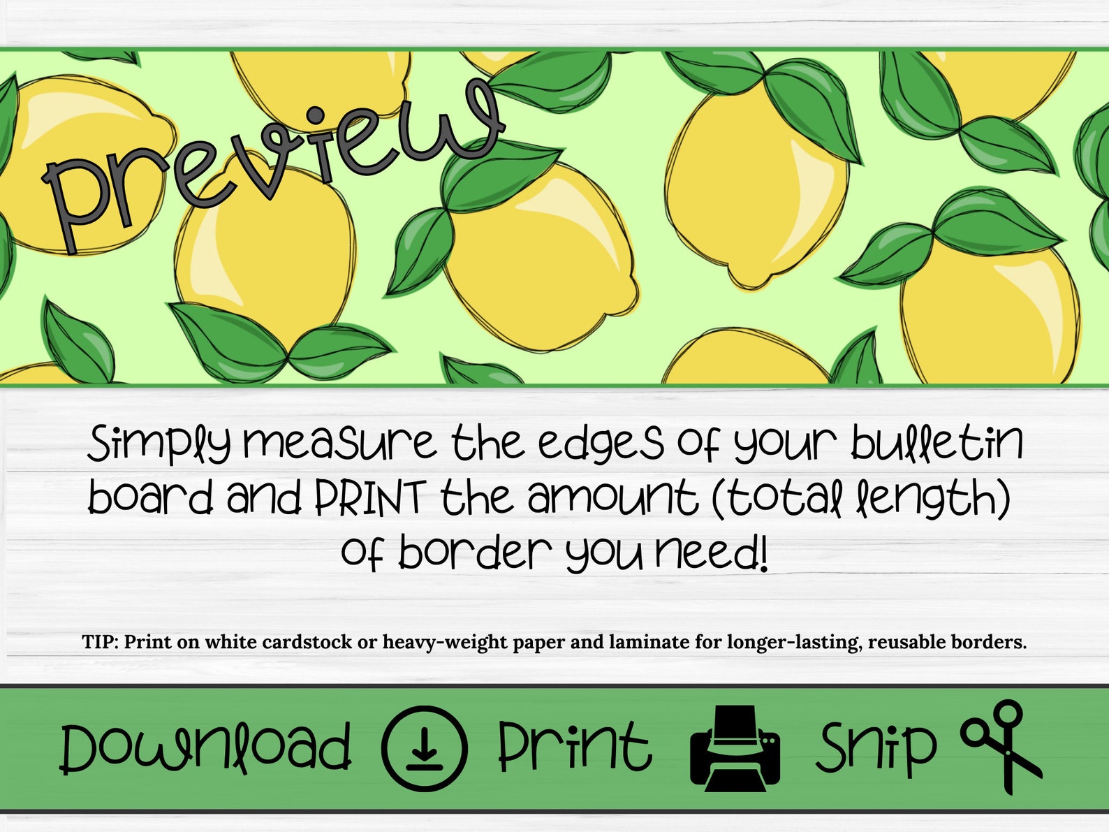 Printable Bulletin Board Letters and Border Set Squeeze the - Etsy