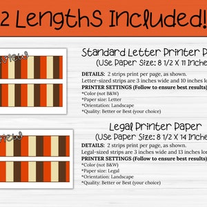 Fall Bulletin Board Border for Teachers | Printable Autumn Border ...