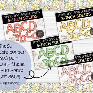 Spring Floral Bulletin Board Border | Printable Easter & Seasonal ...