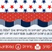 Patriotic Stars Printable Border for Bulletin Boards, Trim for DIY ...