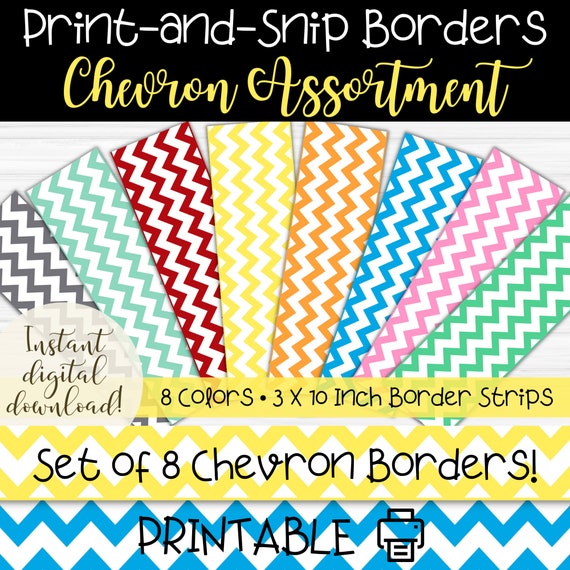 Free Chevron Border Templates