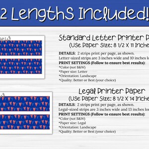 Printable Patriotic Bulletin Board Border and Trim for July 4th Party ...