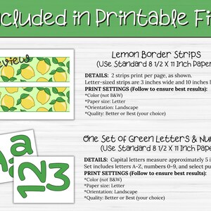 Printable Bulletin Board Letters and Border Set Squeeze the - Etsy