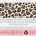 Printable Leopard Border for Classroom Bulletin Boards, DIY Signs, and ...