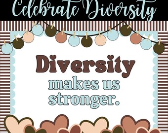 Diversity Bulletin Board Kit - Etsy Canada