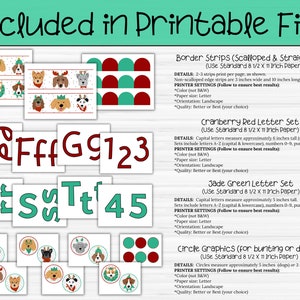 Christmas Dogs Bulletin Board Theme Set | Printable Dog Face Borders ...