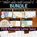 Bulletin Board Letter Sets Bundle Printable Letters for Signs & Banners ...