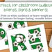 Printable Soccer Ball Themed Class Bulletin Board or (Instant Download ...