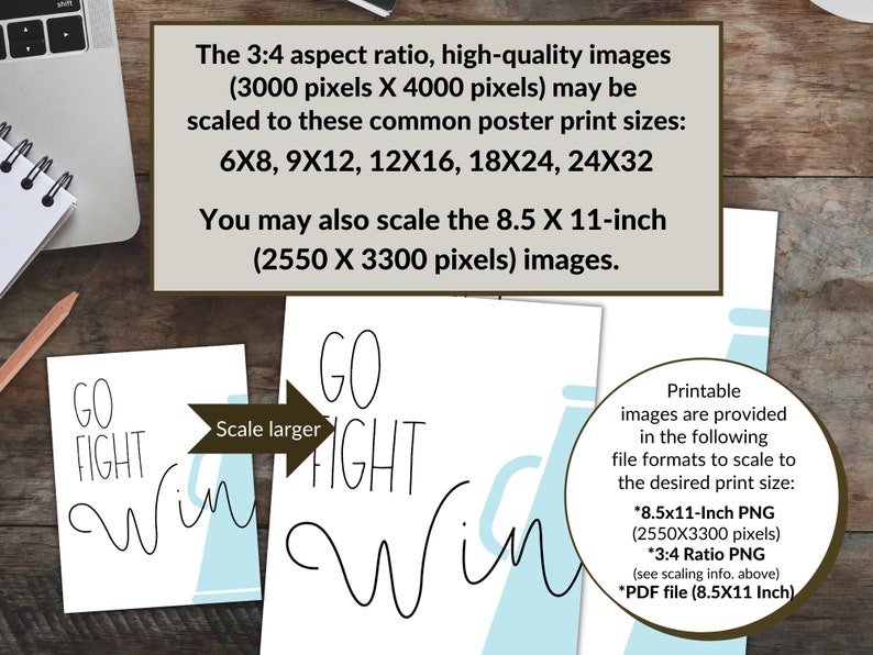 Cheerleading Prints: Cheer Loud, Go Fight Win (digital Download) - Etsy ...