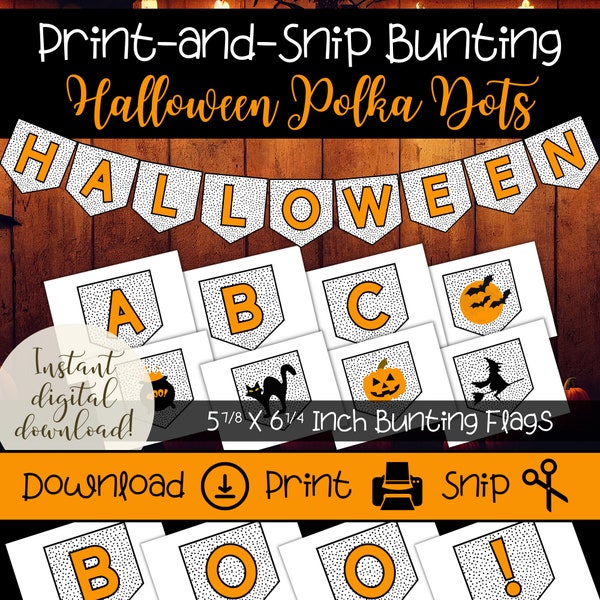 Halloween Bunting - Etsy