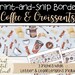 Coffee & Croissants Bulletin Board Border for Teachers Printable Coffee ...